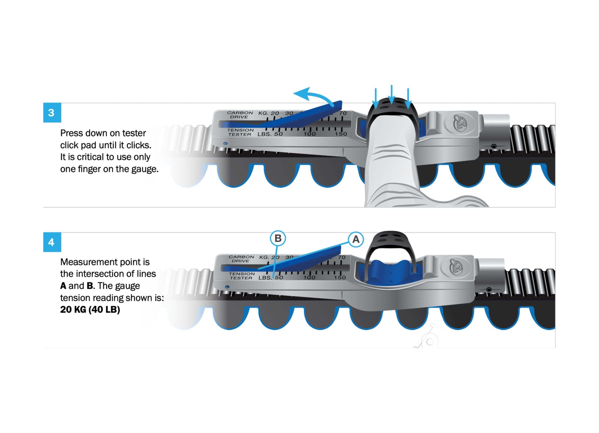 Gates Carbon Belt Tension Tool - Drive System - Scooteretti